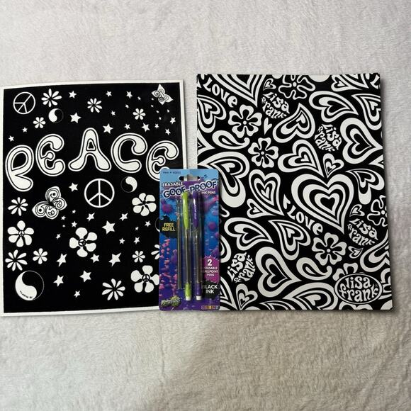 Lisa Frank | Office | Vintage Lisa Frank 3 Ring Binder Folder Velvet ...